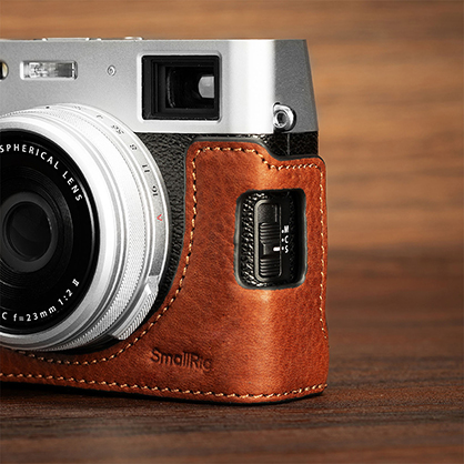 SmallRig Leather Half Case Kit for FUJIFILM X100VI (Brown) 4699 ...