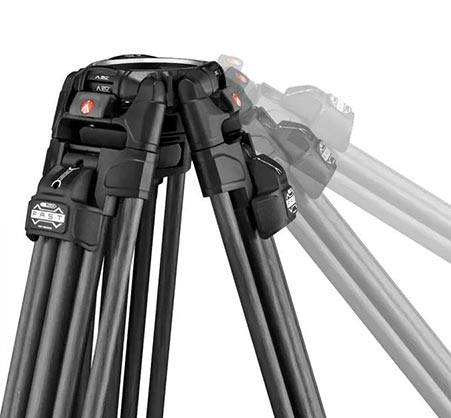 Manfrotto 645 Fast Carbon Fibre Twin Leg Mid Spreader Tripod | Tripods ...