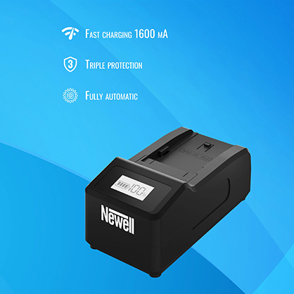 Newell Ultra Fast Type Battery Charger for NP-F, NP-FM series ...